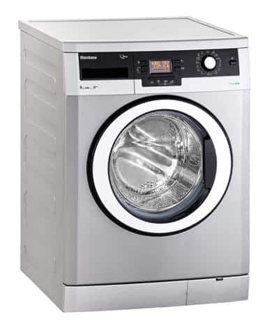 Blomberg 8kg Washing Machine: Silver Color, Black Control Panel